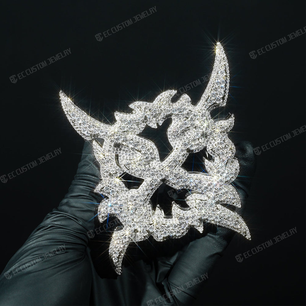 EC Custom Jewelry - Stunning Iced Out Moissanite Jewelry Hip Hop Chain