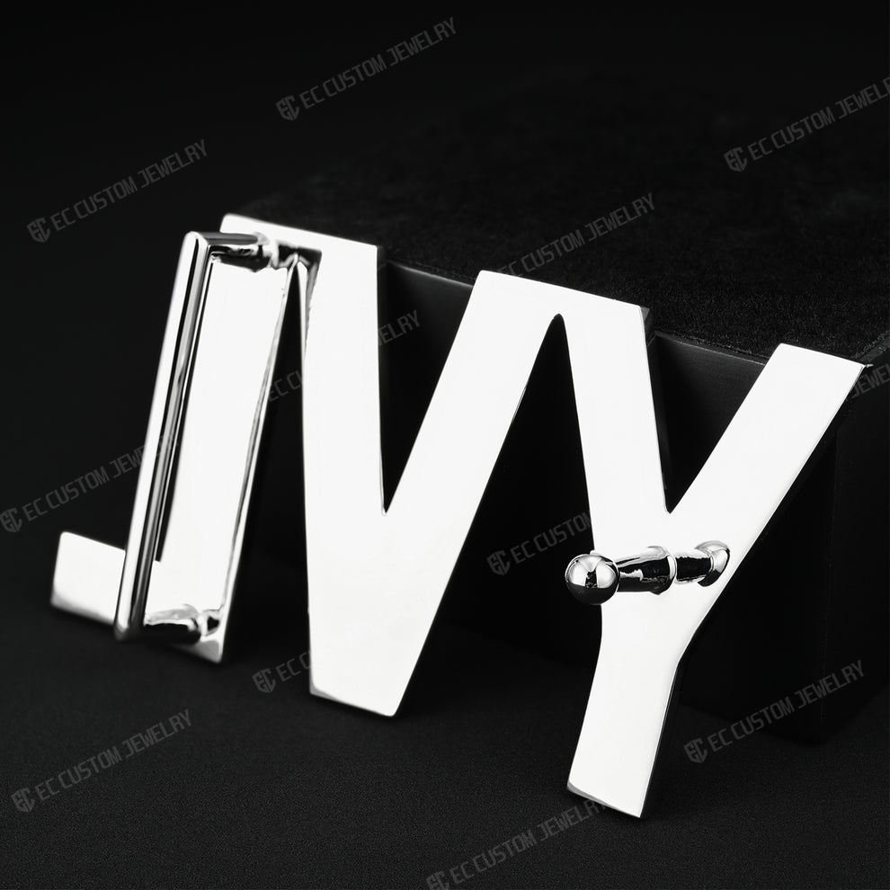 YVL Iced Out Belt Buckle Playboi Carti Hip Hop Fashion Jewel – EC ...