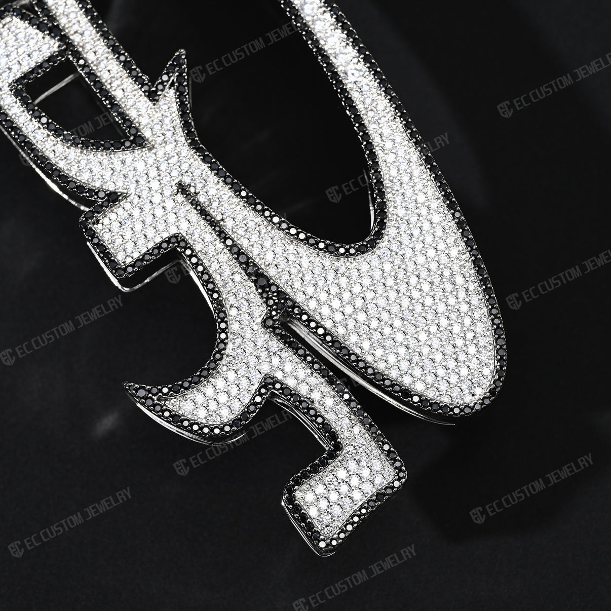 OPIUM Iced Out Buckle Hip Hop Fashion – EC Custom Jewelry