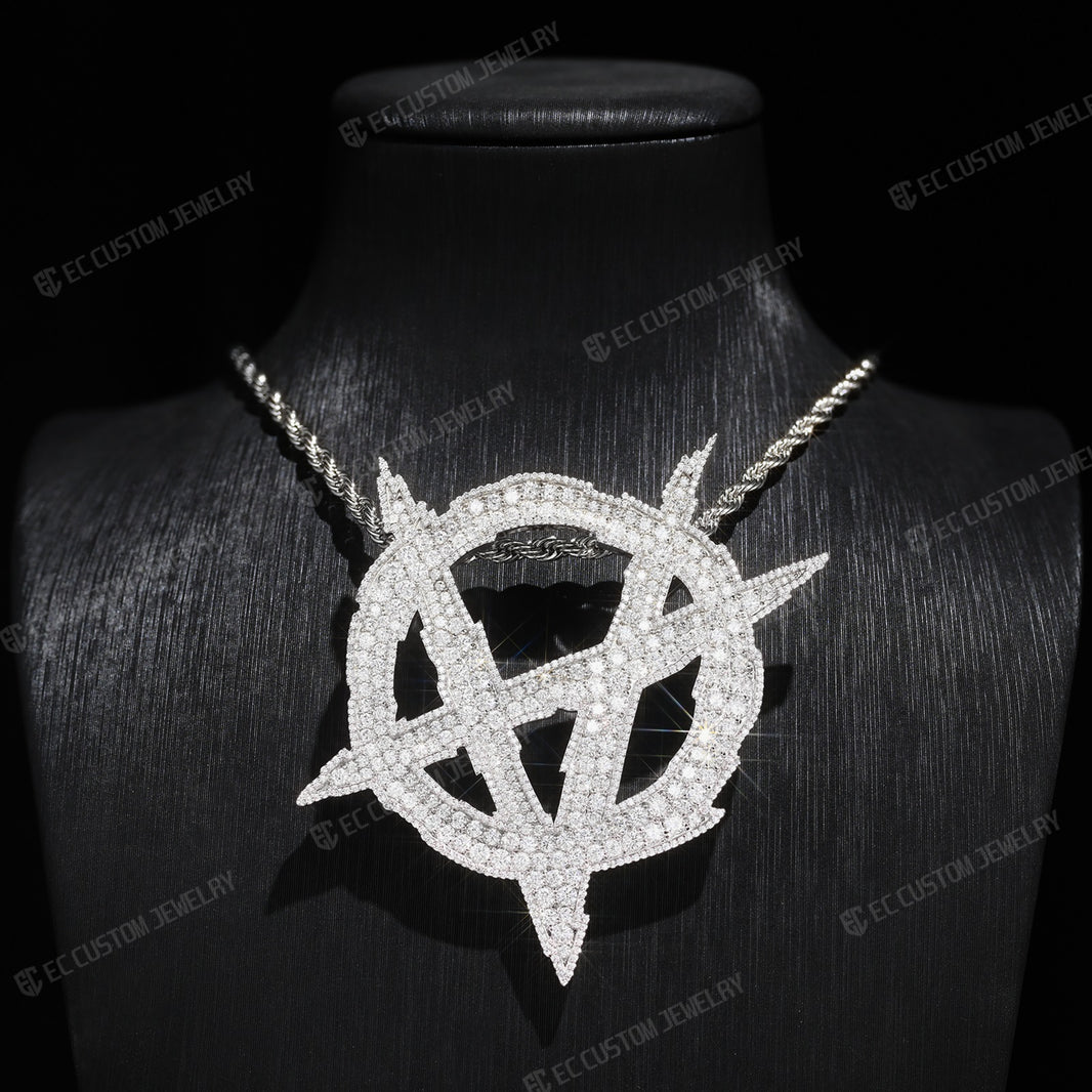 EC Custom Jewelry - Stunning Iced Out Moissanite Jewelry Hip Hop Chain