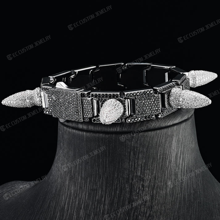 BULLET BRACELET Exquisite Spike Bangle by EC Custom Jewelry