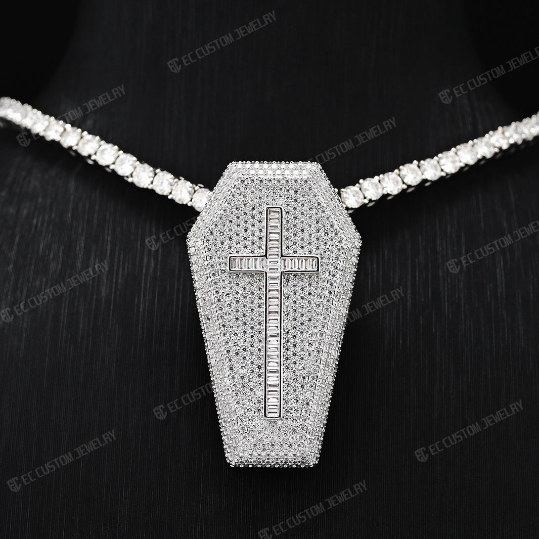 EC Custom Jewelry - Stunning Iced Out Moissanite Jewelry Hip Hop Chain